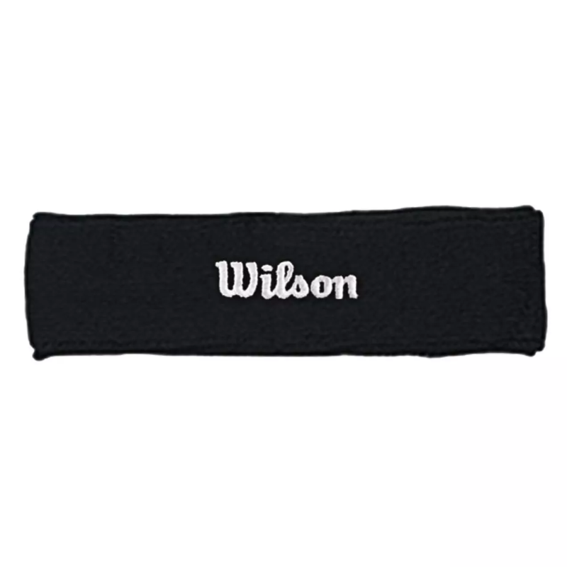 Wilson Headband - Black/White – PickleballOnline