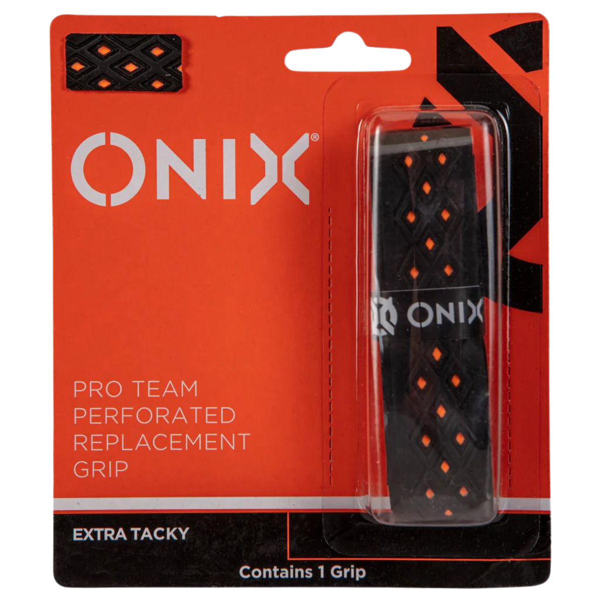 Onix Pro Team Perforated Replacement Grip - Black – Pickleball Online