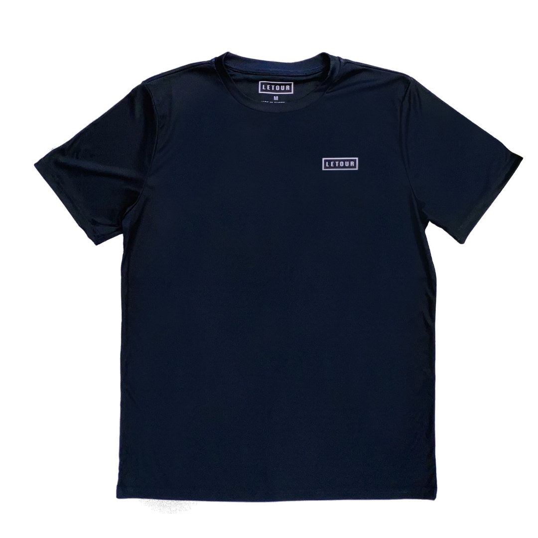 Letour Dig 4 Basic Playing Shirt - Navy – PickleballOnline