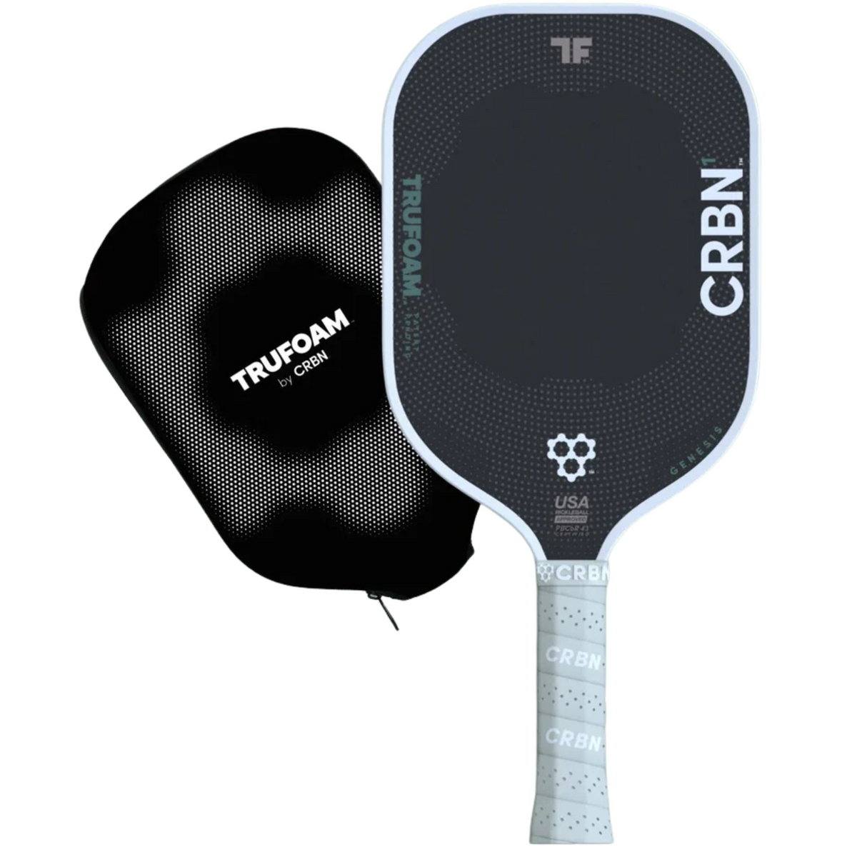 CRBN¹ TruFoam Genesis Elongated Long Handle Pickleball Paddle ...