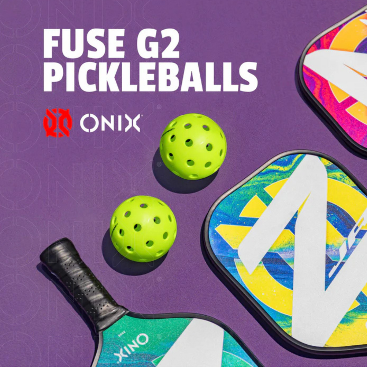Onix Fuse G2 Outdoor Single Pickleball - Neon Green – Pickleball Online