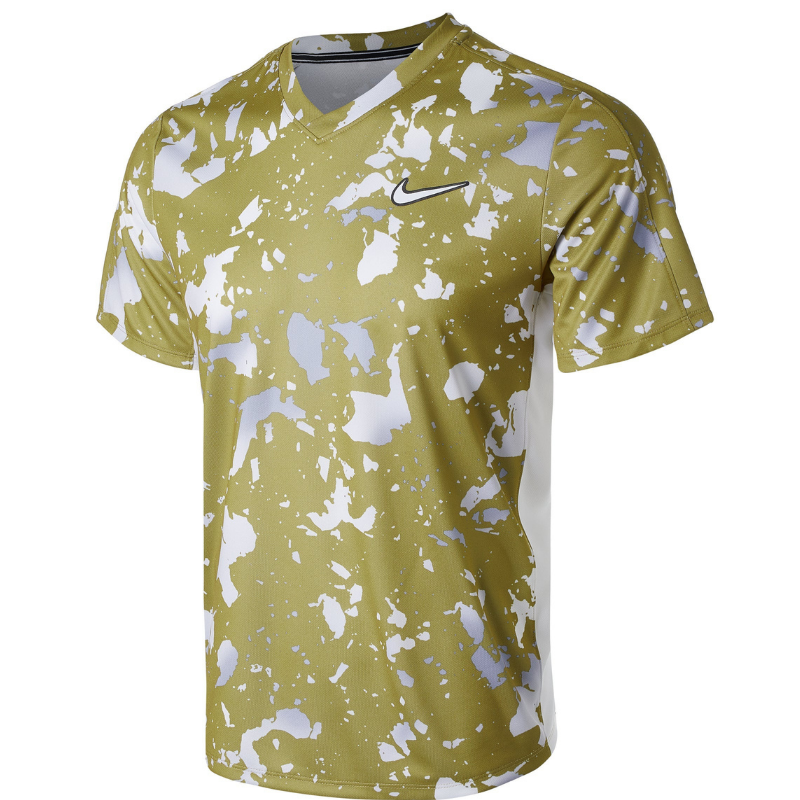 Nike Court DriFit Victory Top - Parachute Beige/White – PickleballOnline